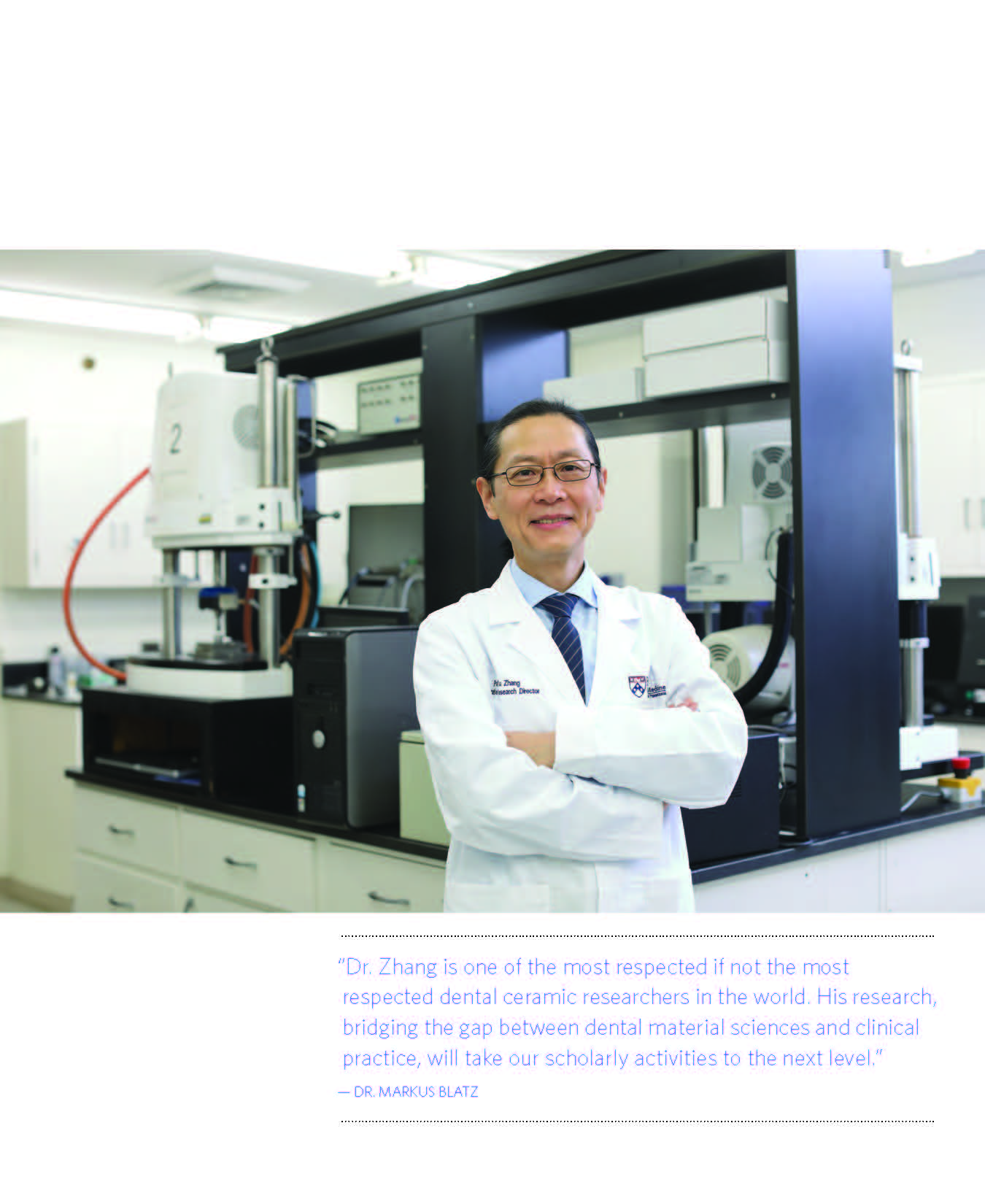 Applying Physics Expertise to Making Brighter Smiles - Penn Dental Medicine